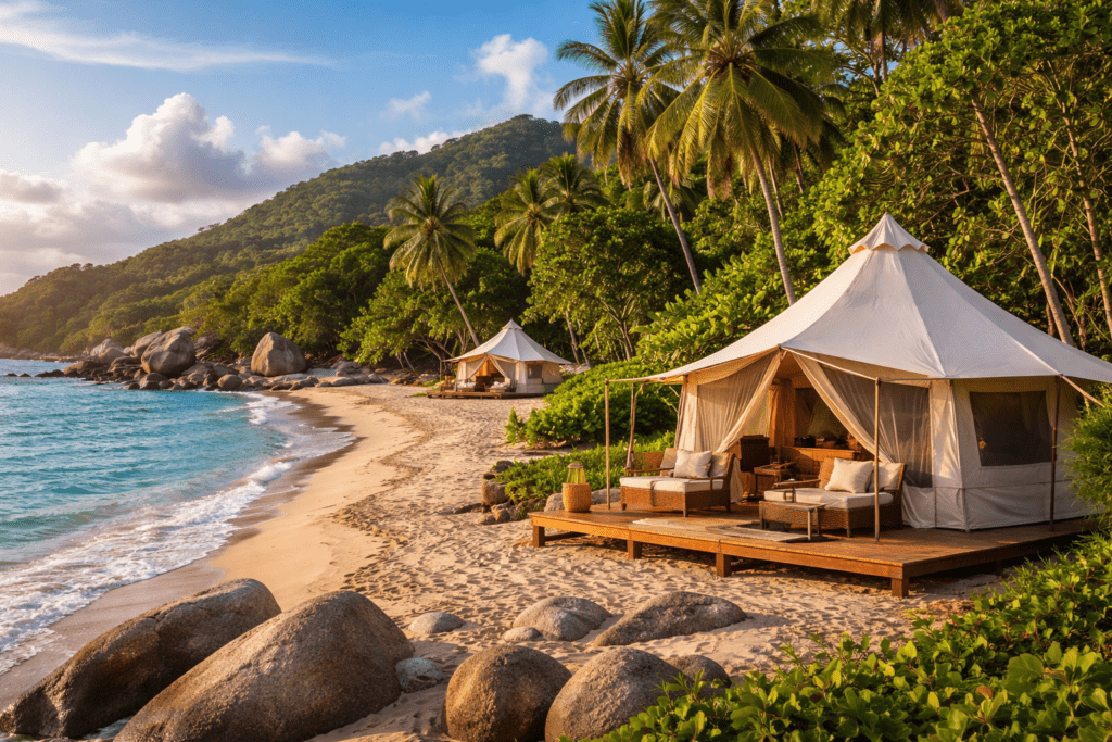 Tayrona National Park, Colombia: Beachfront Glamping Amidst Tropical ...