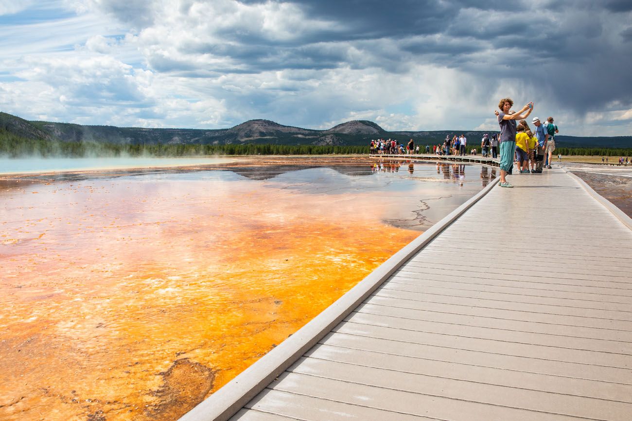 Grand Prismatic Spring – Yellowstone’s Rainbow Wonder ...